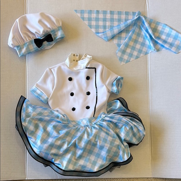 Weissman | Costumes | Weissman Baker Or Chef Dance Costume With Blue ...